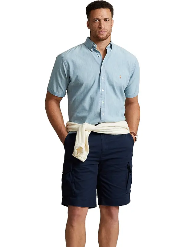 Ralph Lauren Gellar Classic Fit Twill Cargo Short - Aviator Navy