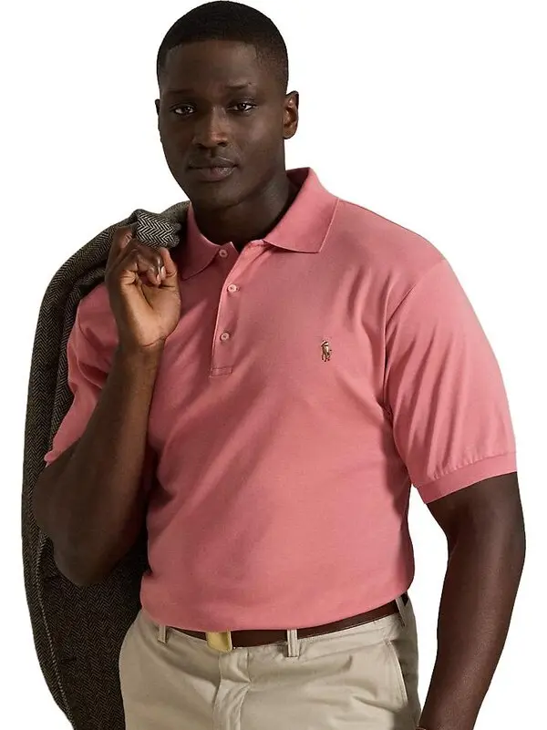 Ralph Lauren Soft Cotton Polo Shirt - Desert Rose