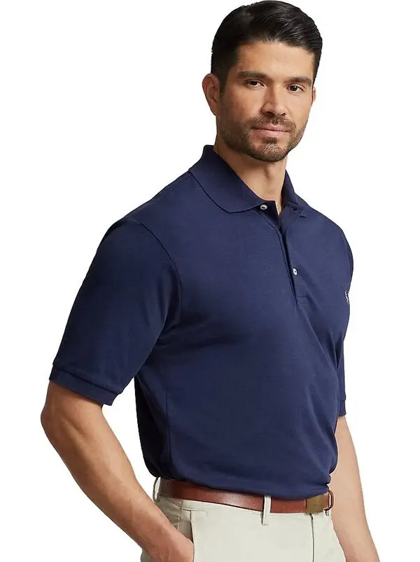 Ralph Lauren Soft Cotton Polo Shirt - Refined Navy