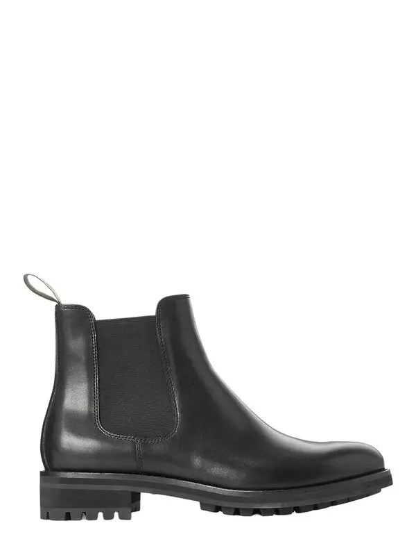 Ralph Lauren Bryson Leather Chelsea Boot - Black
