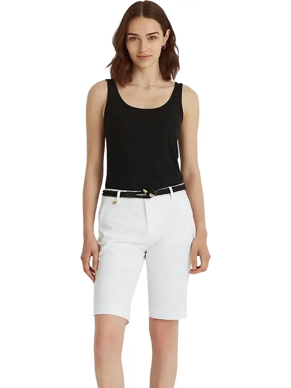 Ralph Lauren Bi-stretch Twill Short - White
