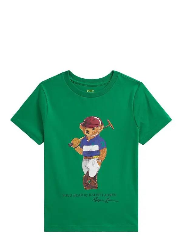 Ralph Lauren Polo Bear Cotton Jersey Tee - Cruise Green