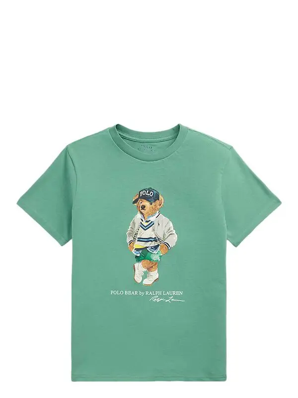 Ralph Lauren Polo Bear Cotton Jersey Tee - Fairway Green