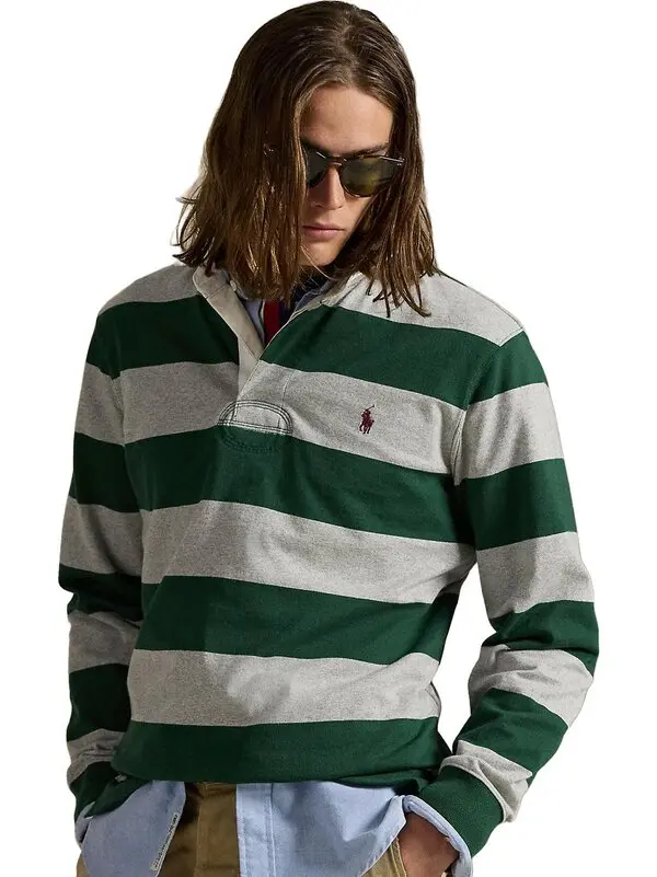 Ralph Lauren The Iconic Rugby Shirt - Vintage Pine/heather