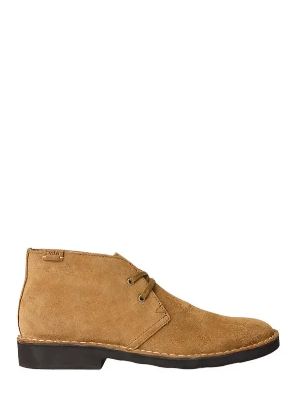 Ralph Lauren Talan Suede Chukka Boots - Desert Tan