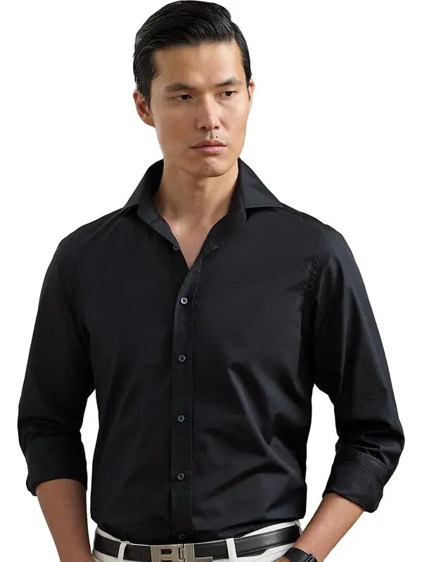 Ralph Lauren Poplin Shirt - Black