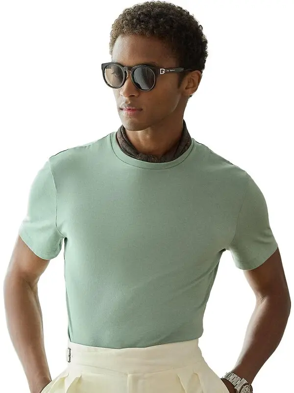 Ralph Lauren Lisle Crewneck T-shirt - Lily Pad