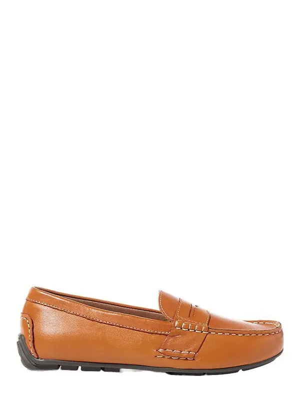 Ralph Lauren Telly Leather Penny Loafer - Tan