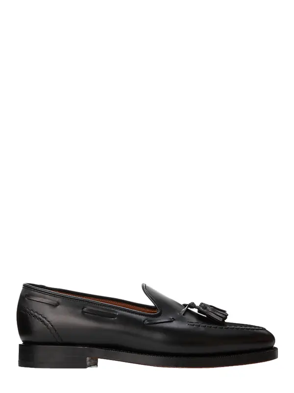 Ralph Lauren Booth Calfskin Loafer - Black
