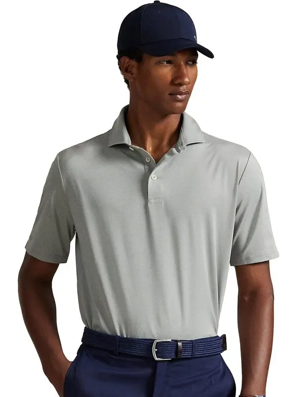 Ralph Lauren Classic Fit Performance Polo Shirt - Andover Heather
