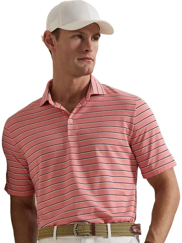 Ralph Lauren Classic Fit Performance Polo Shirt - Desert Rose Multi