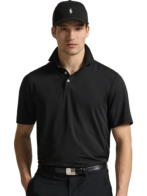 Ralph Lauren Classic Fit Performance Polo Shirt - Polo Black