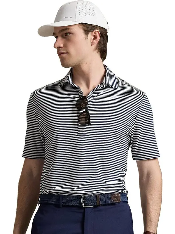 Ralph Lauren Classic Fit Performance Polo Shirt - Refined Navy/white
