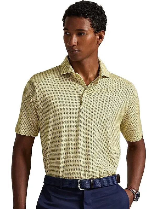 Ralph Lauren Classic Fit Performance Polo Shirt - Wicket Yellow Petal Boxes