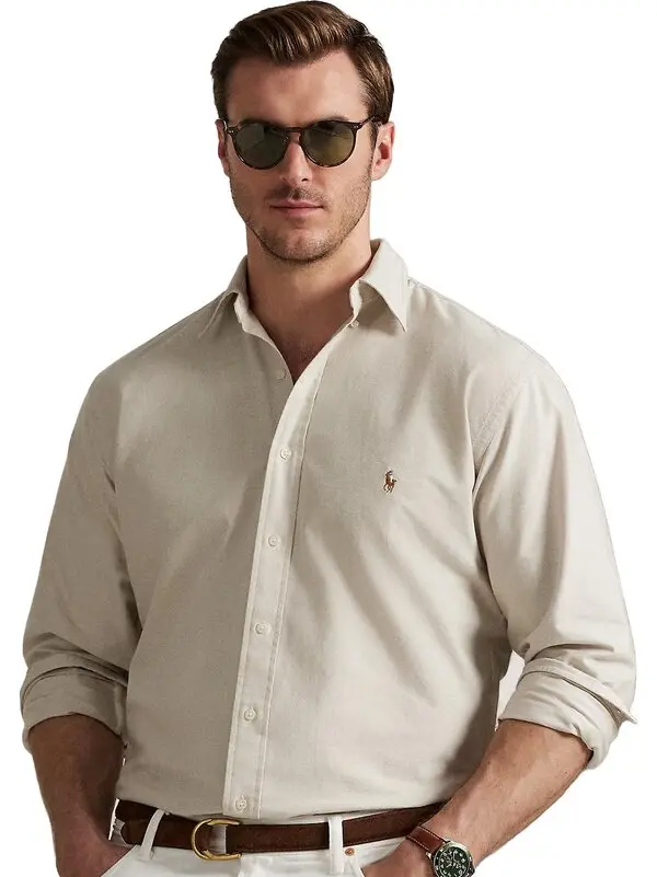 Ralph Lauren The Iconic Oxford Shirt - Coastal Beige