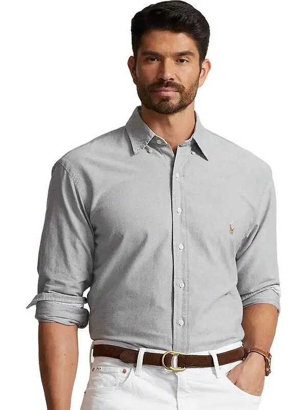 Ralph Lauren The Iconic Oxford Shirt - Slate