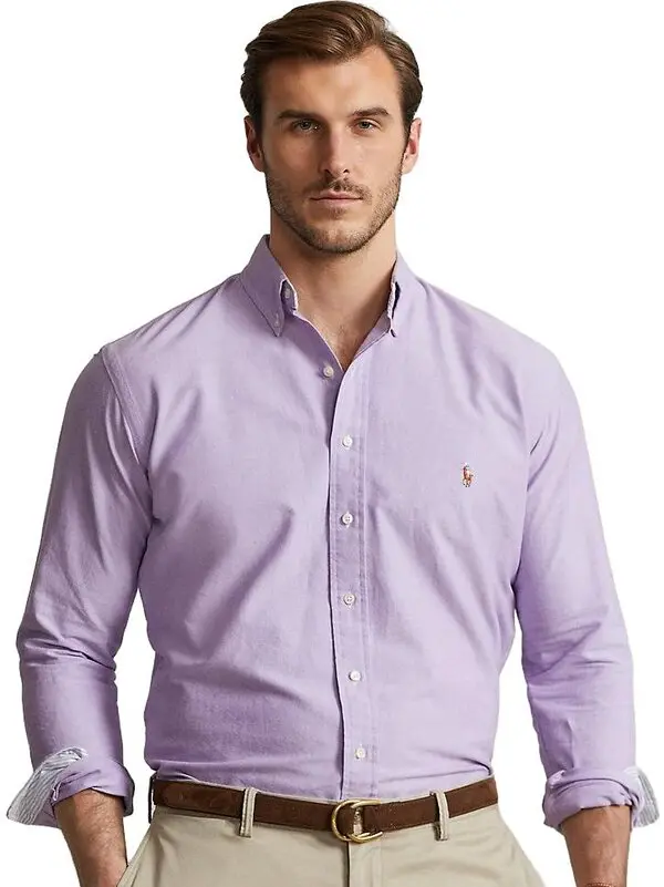 Ralph Lauren The Iconic Oxford Shirt - Thistle