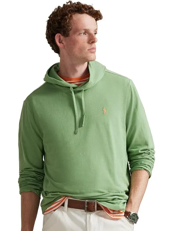 Ralph Lauren Jersey Hooded T-shirt - Outback Green