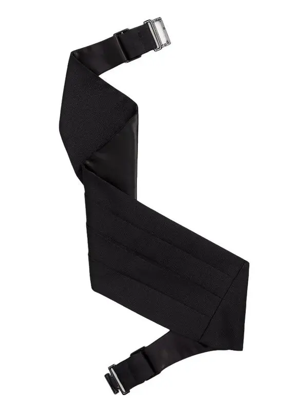Ralph Lauren Silk Cummerbund - Black 1