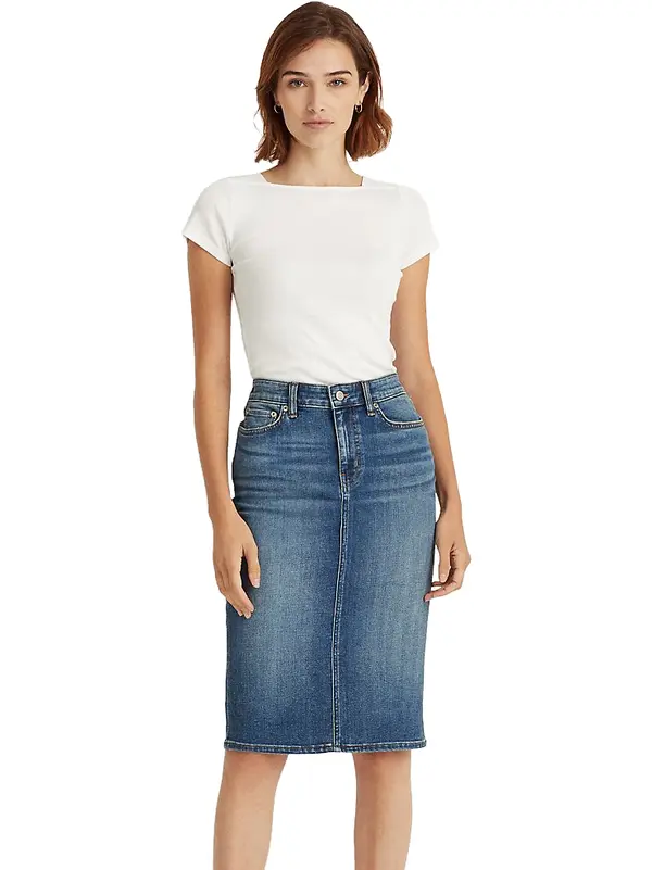 Ralph Lauren Denim Skirt - Sunset Indigo Wash