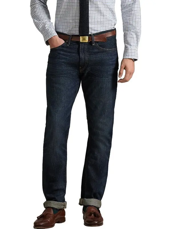Ralph Lauren Varick Slim Straight Jean - Light Weight Morris