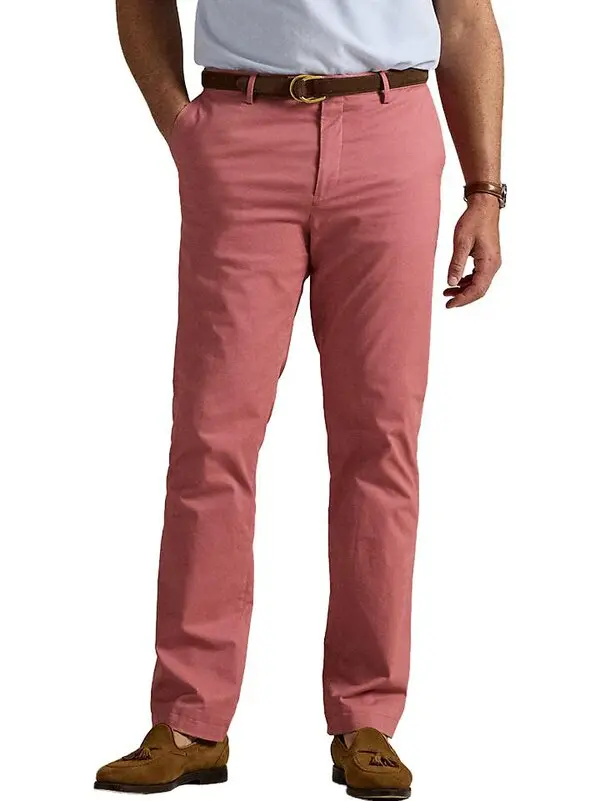 Ralph Lauren Stretch Classic Fit Chino Pant - Canvas Pink