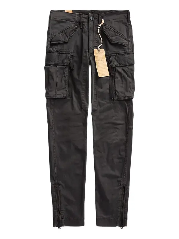 Ralph Lauren Stretch Skinny Cargo Pants - Black