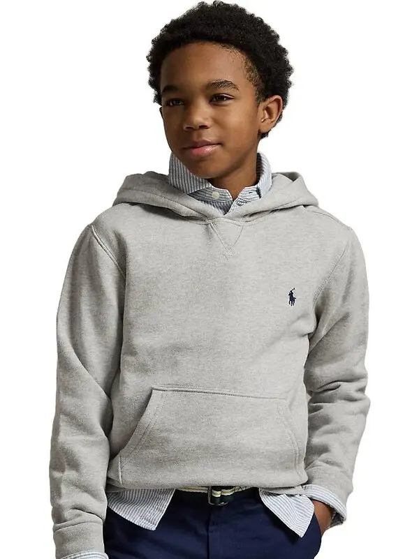 Ralph Lauren Fleece Hoodie - Andover Heather