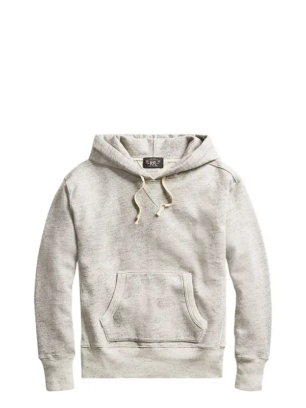Ralph Lauren Fleece Hoodie - Athletic Grey Heather