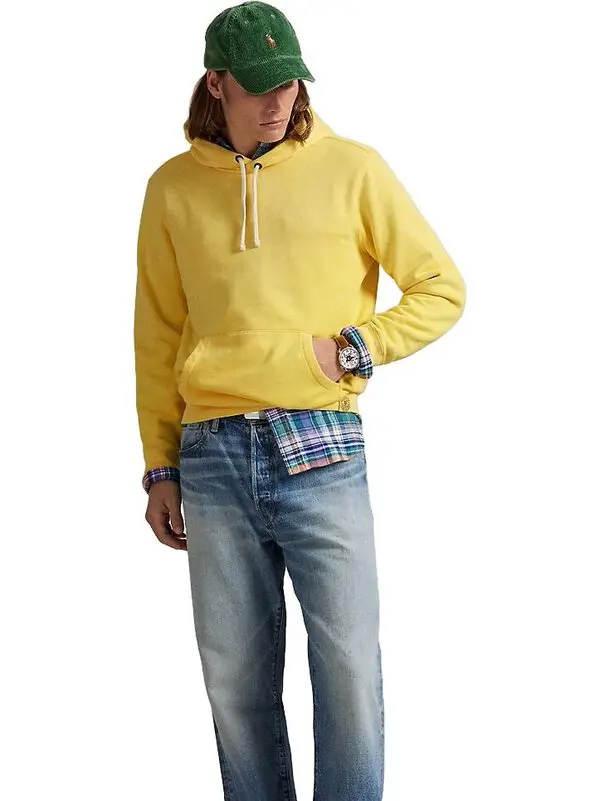Ralph Lauren Fleece Hoodie - Cast Yellow