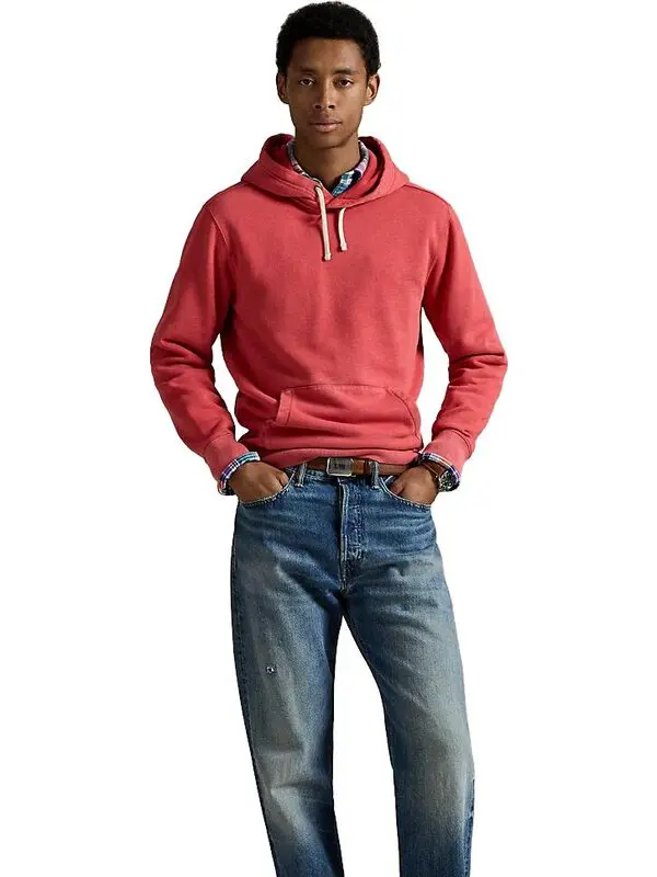 Ralph Lauren Fleece Hoodie - New Brick