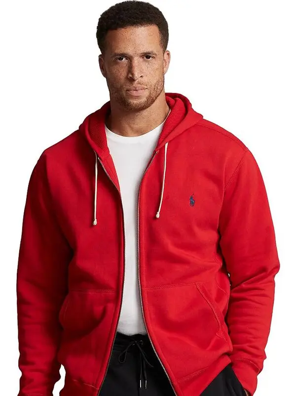 Ralph Lauren Fleece Hoodie - Rl2000 Red