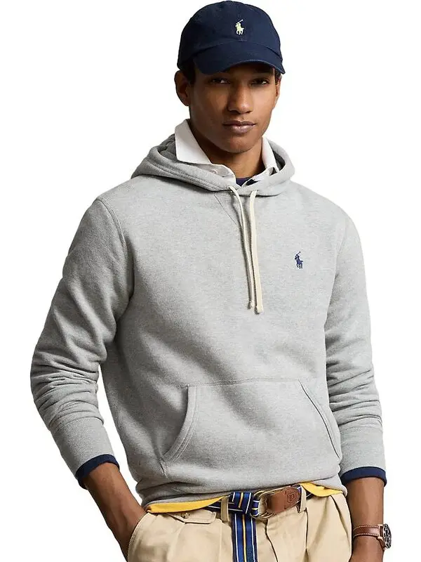 Ralph Lauren Rl Fleece Hoodie - Andover Heather