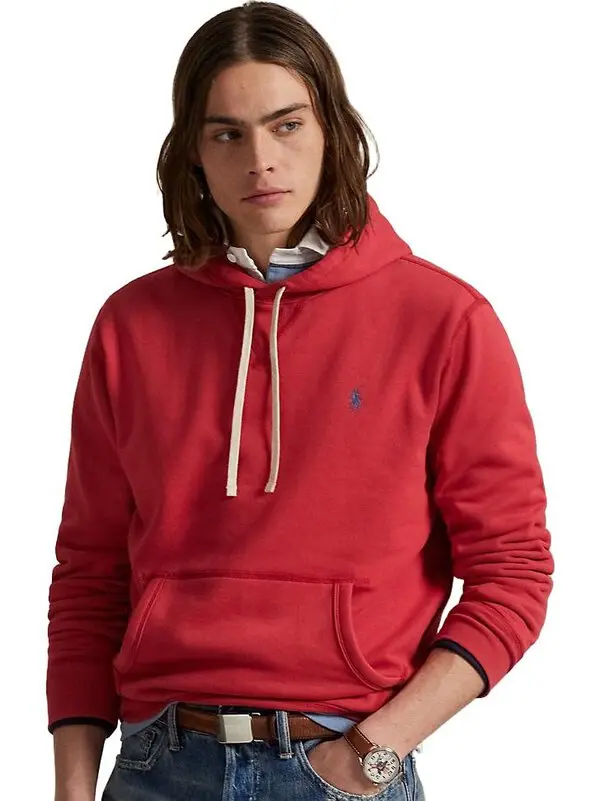 Ralph Lauren Rl Fleece Hoodie - Sunrise Red