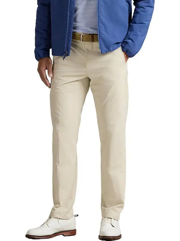 Ralph Lauren Tailored Fit Performance Pant - Basic Sand