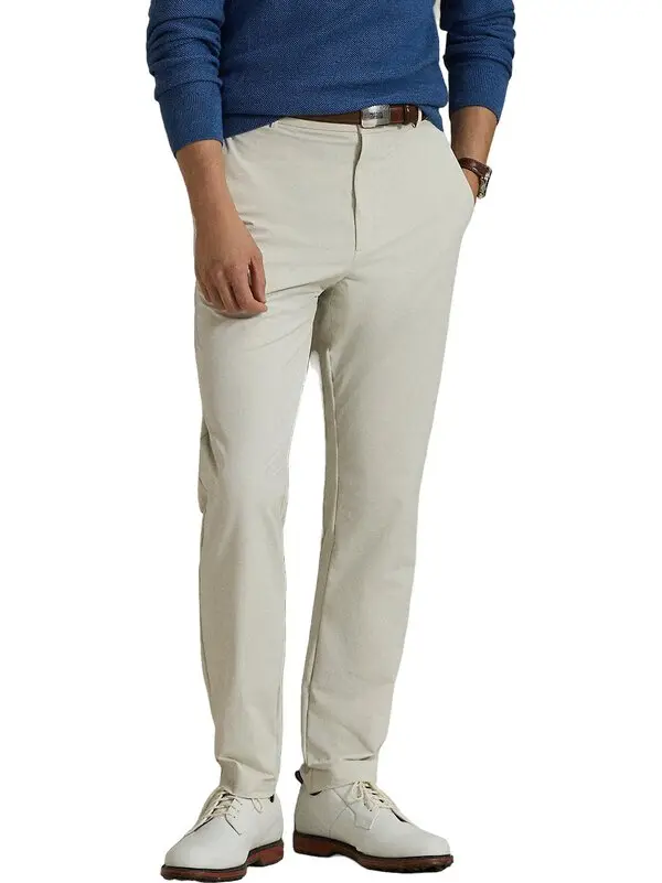 Ralph Lauren Tailored Fit Performance Pant - Stone Pebble