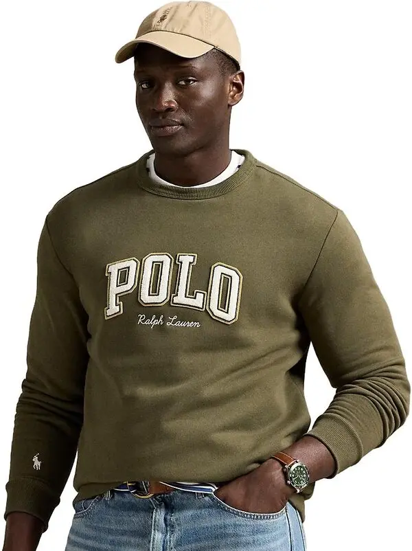 Ralph Lauren Logo Fleece Sweatshirt - Canopy Olive