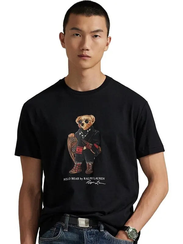 Ralph Lauren Classic Fit Polo Bear Jersey T-shirt - Polo Black
