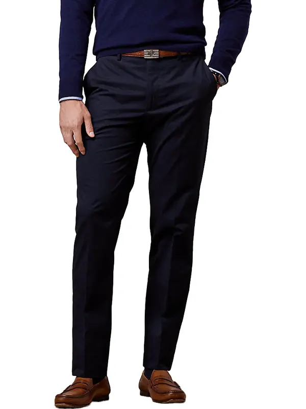 Ralph Lauren Straight Fit Stretch Chino Pant - Classic Chairman Navy
