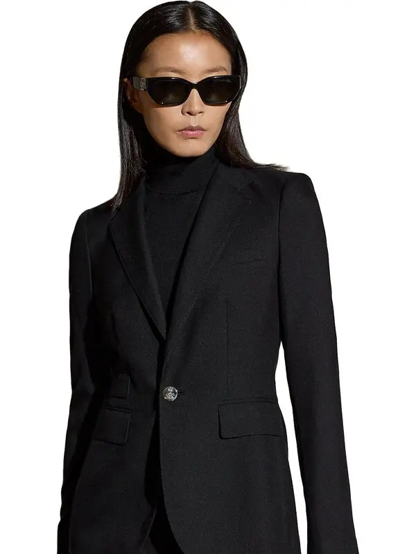 Ralph Lauren Parker Cashmere Jacket - Black