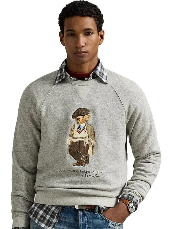 Ralph Lauren Polo Bear Fleece Sweatshirt - Loft Heather