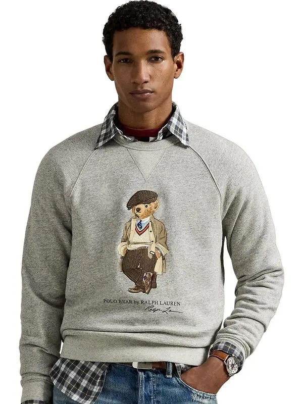 Ralph Lauren Polo Bear Fleece Sweatshirt - Loft Heather