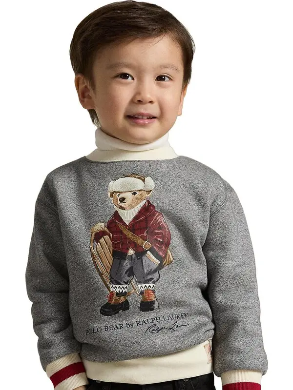 Ralph Lauren Polo Bear Fleece Sweatshirt - Multi