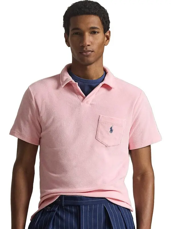 Ralph Lauren Terry Polo Shirt - Garden Pink