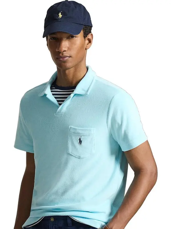 Ralph Lauren Terry Polo Shirt - Soft Aqua