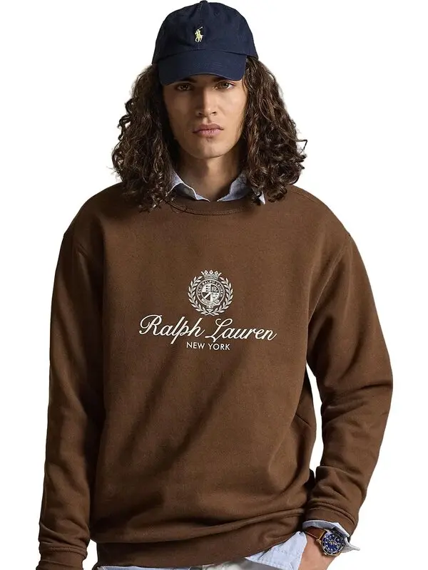 Ralph Lauren Fleece Graphic Sweatshirt - Branch Brown