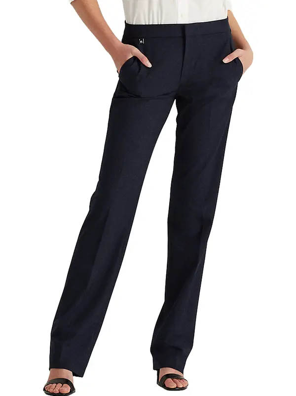 Ralph Lauren Straight-leg Pant - Navy