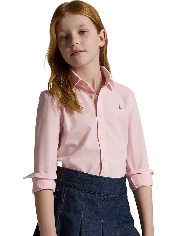 Ralph Lauren Cotton Oxford Shirt - Bath Pink