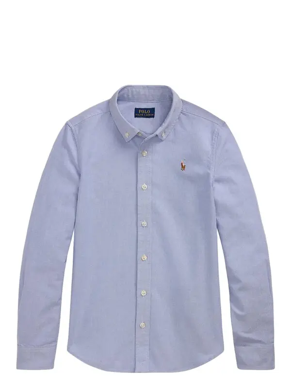 Ralph Lauren Cotton Oxford Shirt - Blue Hyacinth