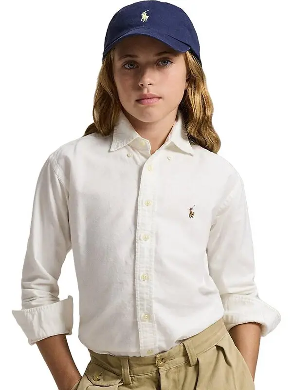 Ralph Lauren Cotton Oxford Shirt - White